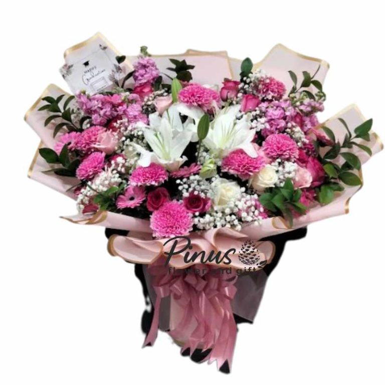 Jual Bunga Hand Bouquet - Pinus Florist
